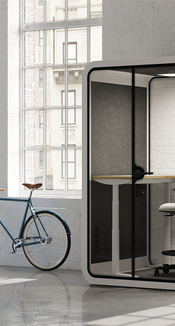 2 Person Office Booths – Private Workspace | Soundbox Store