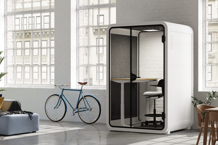 2-Person Phone Booth - Soundproof & Private | Soundbox Store
