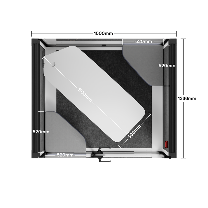 2-Person Office Booth - Soundproof Pod | Soundbox Store