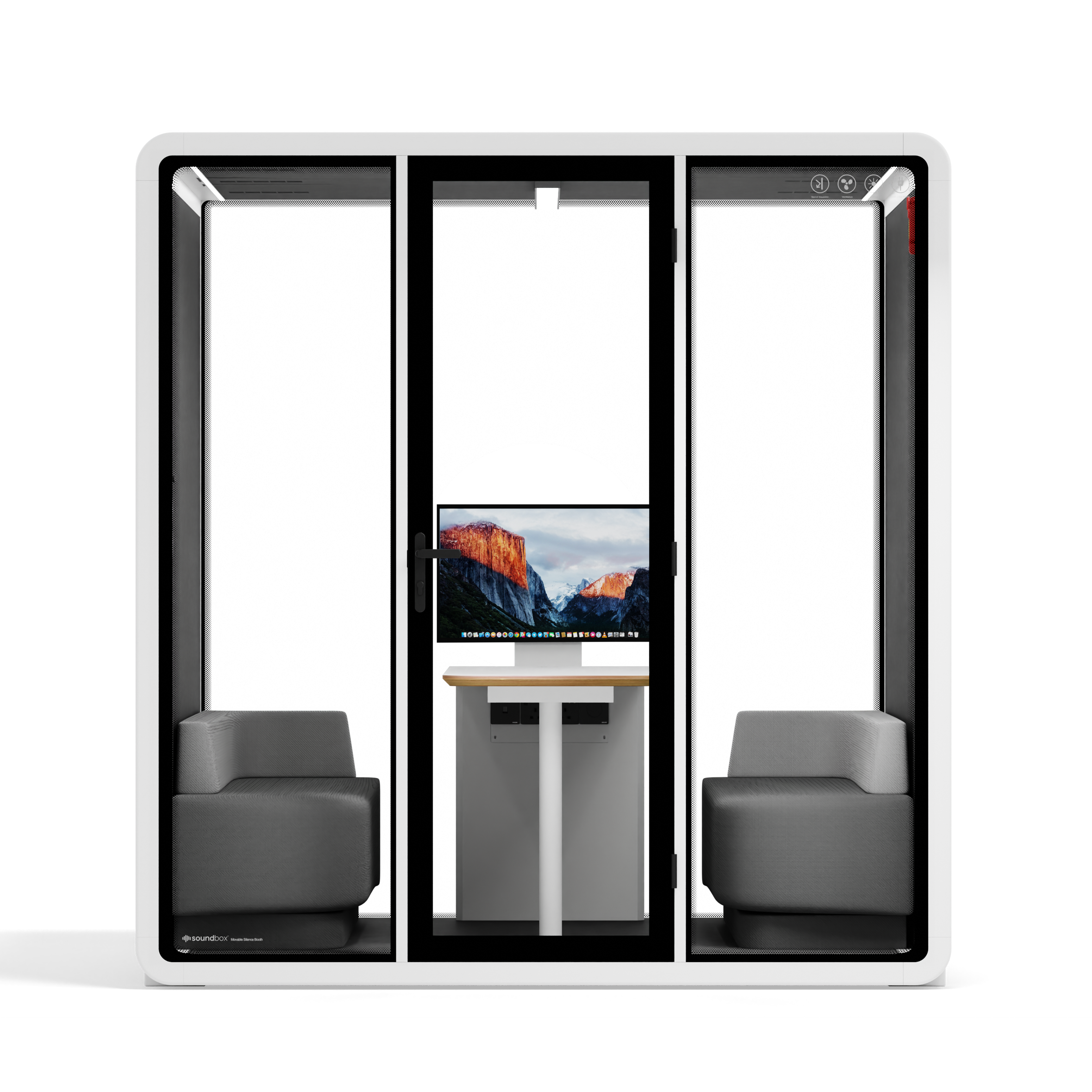 Quell+ - 6 Person Meeting Booth