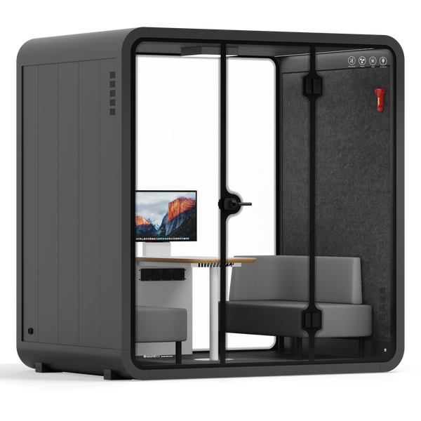 Quell 4-Person Office Pod - Private Meeting | Soundbox Store