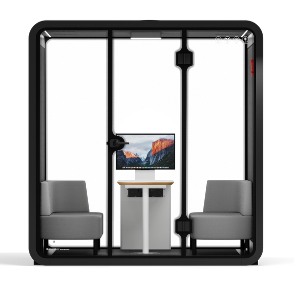 Quell 4-Person Office Pod - Private Meeting | Soundbox Store