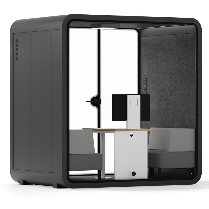 Quell 4-Person Office Pod - Private Meeting | Soundbox Store