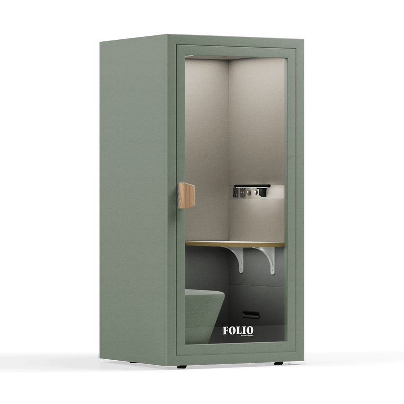Office Phone Booth - Soundproof Folio | Soundbox Store